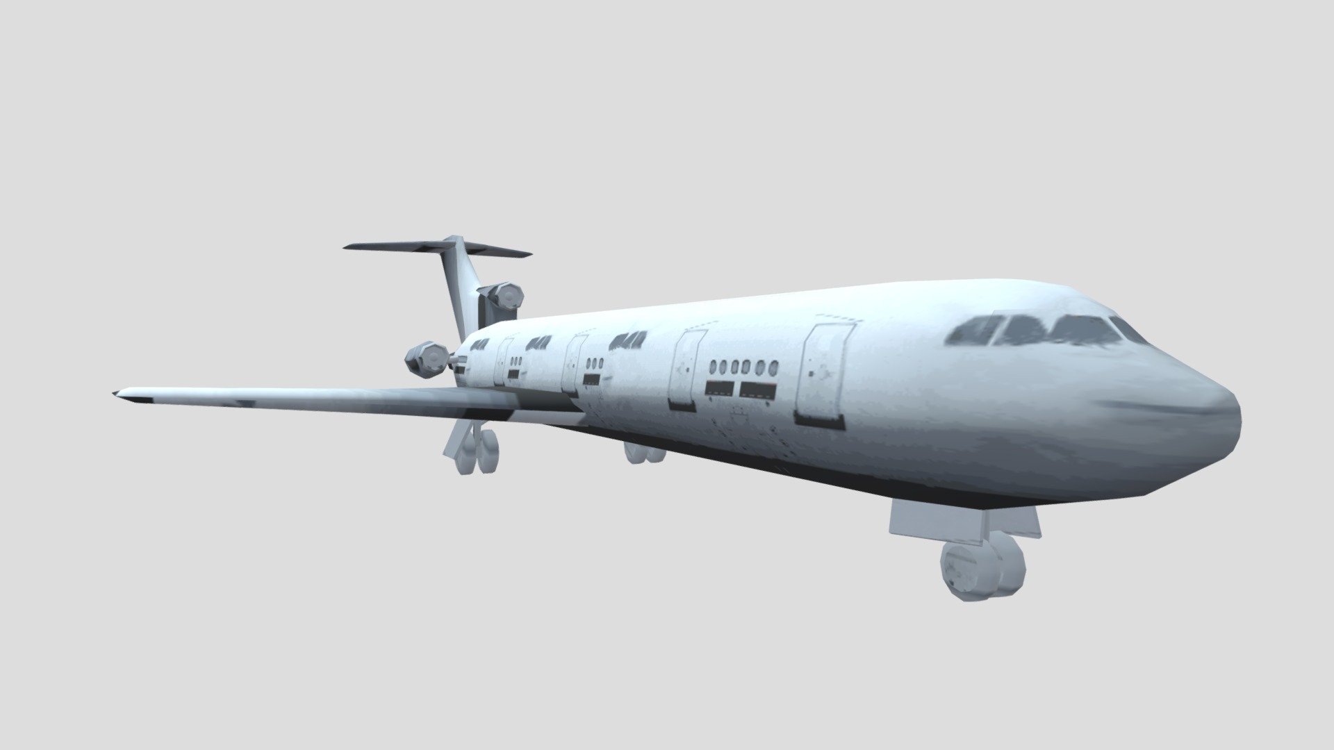 Roblox Airplane Mesh - Download Free 3D model by cursed toilet (@Cursed ...