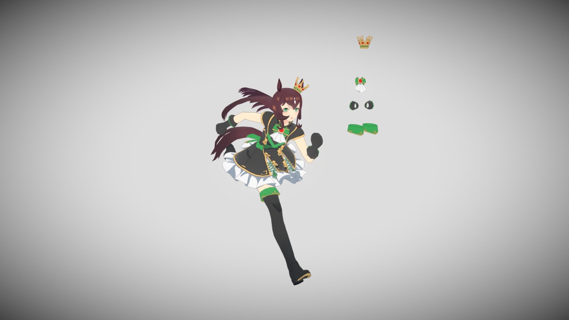vTuber Sample like Pretty Derby - 3D model by Softmind Game Factory ...