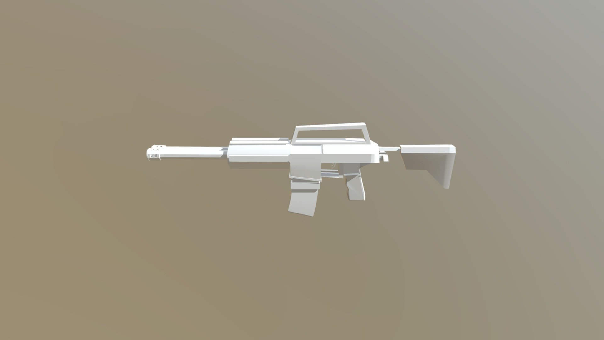 Cartoon Gun - 3D model by MarleyMop [f02a874] - Sketchfab
