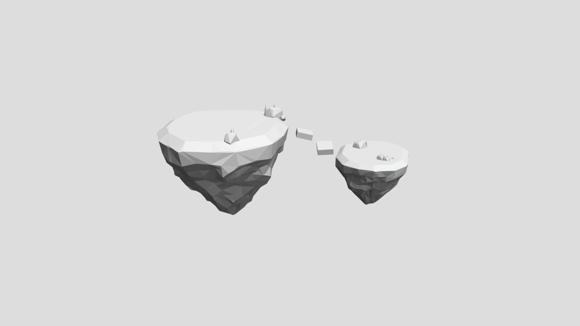 Base of floating island - 3D model by Neokoi [f02b99a] - Sketchfab