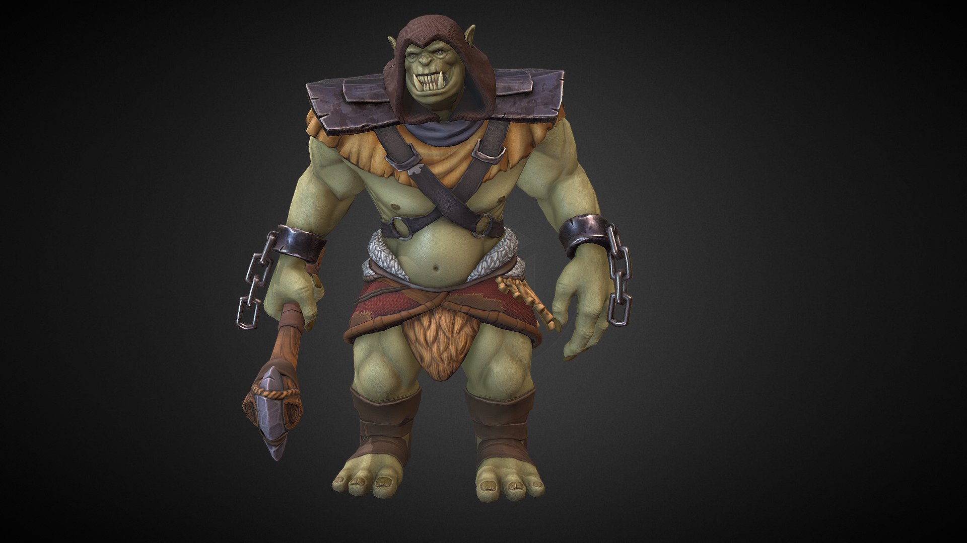 Ogre (LowPoly) - 3D model by Sibart95 [f02c010] - Sketchfab