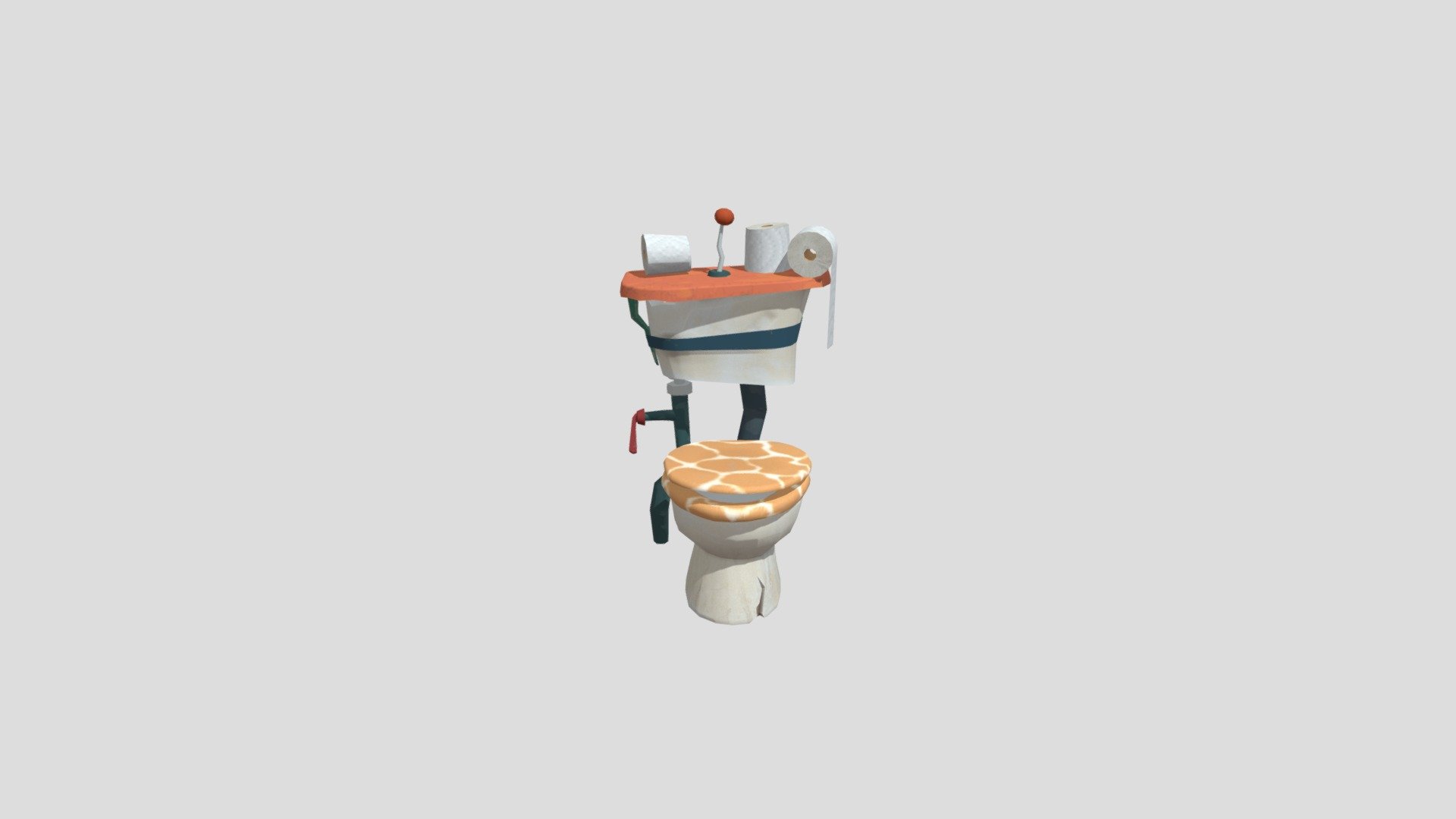 Hello Neighbor 2 - Taxidermist's Toilet - Download Free 3D model by ...