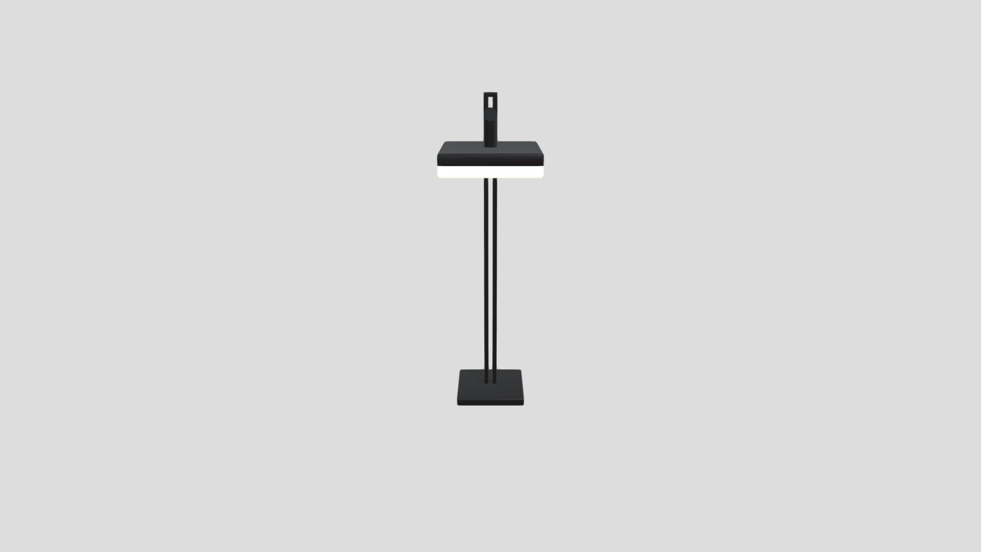 Square Standing Lamp - 3D model by StephanieMusic [f02c4ad] - Sketchfab