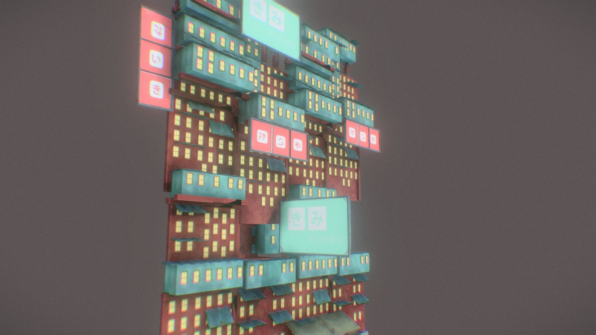 Cyberpunk Handpainted - 3D model by Aresdex [f02e3f1] - Sketchfab