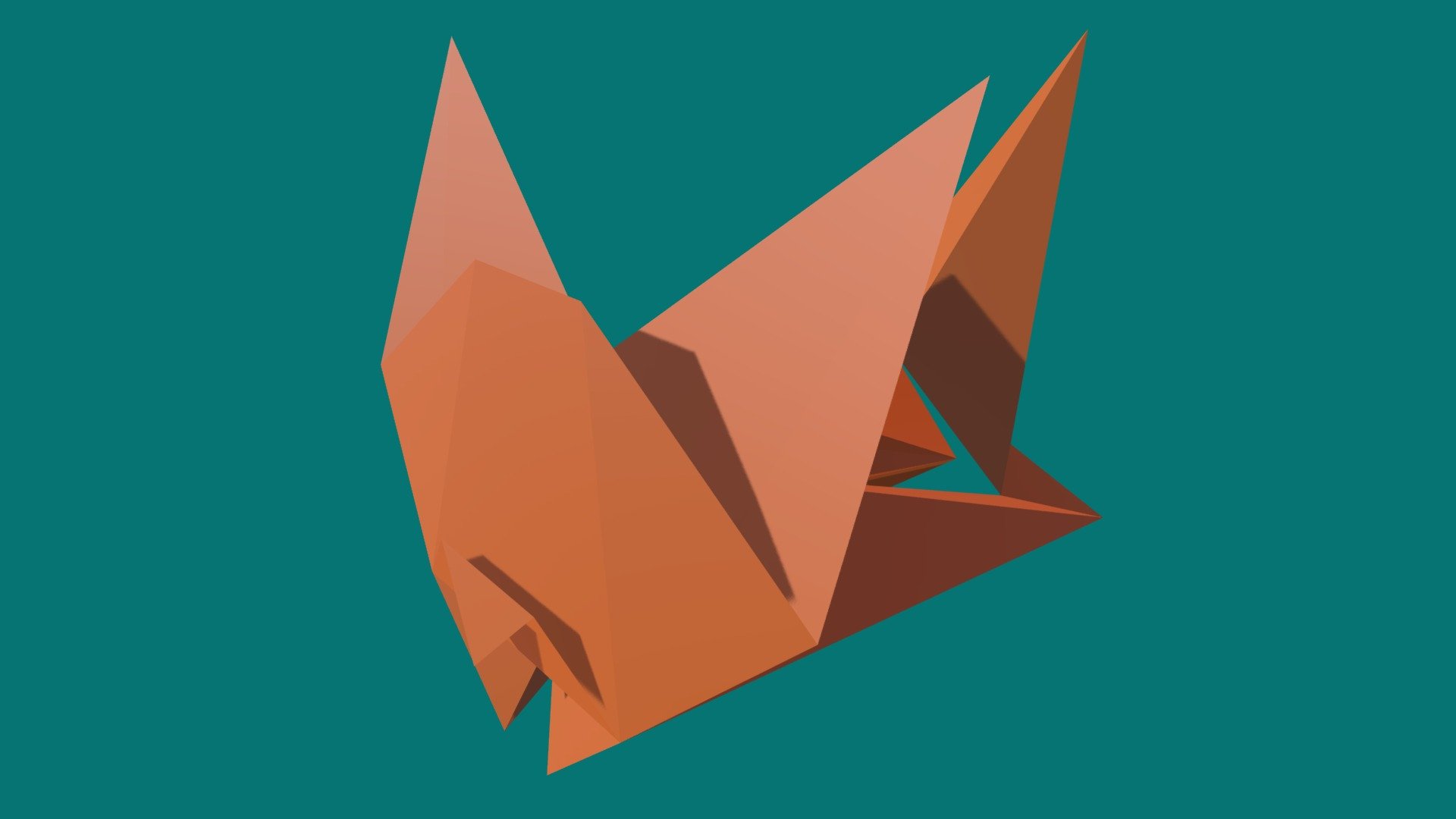 Origami Low Poly Cat - 3D model by Lost Polygons (@lostpolygons ...