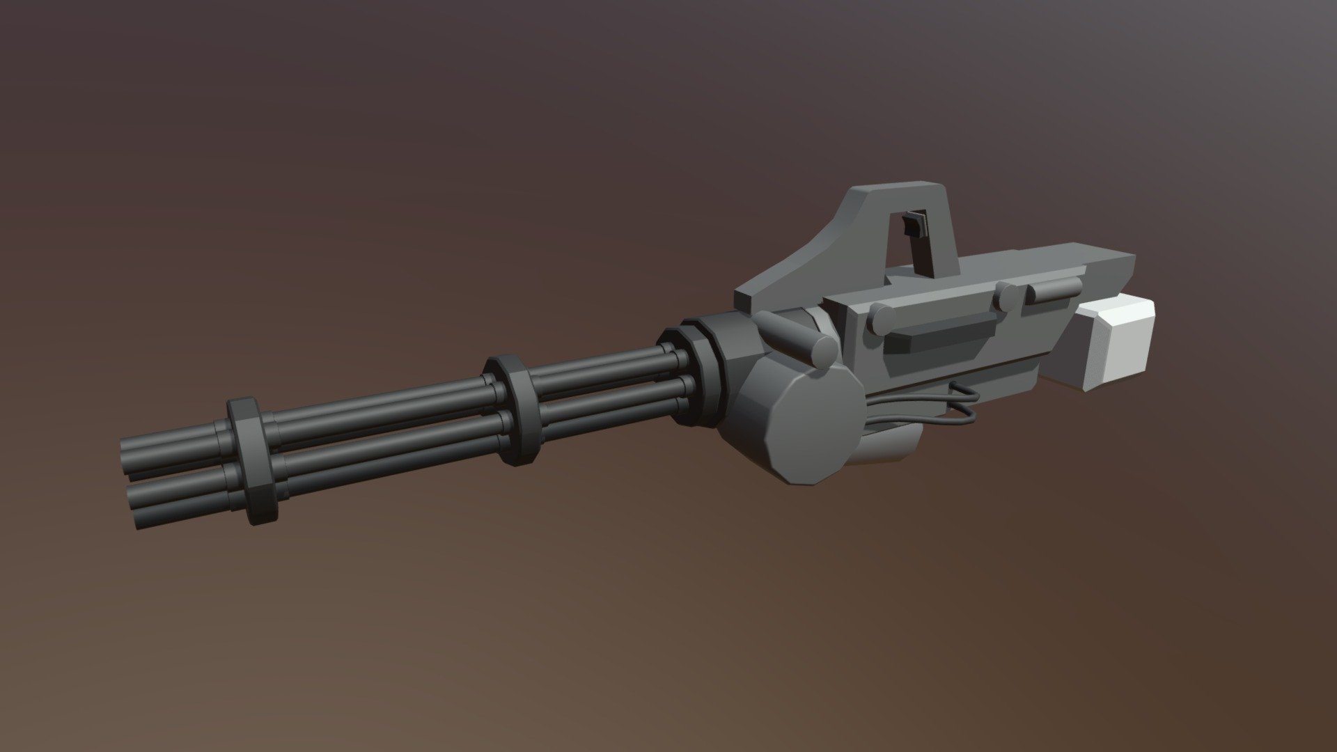 Minigun - Download Free 3D model by Lard [f0314c4] - Sketchfab