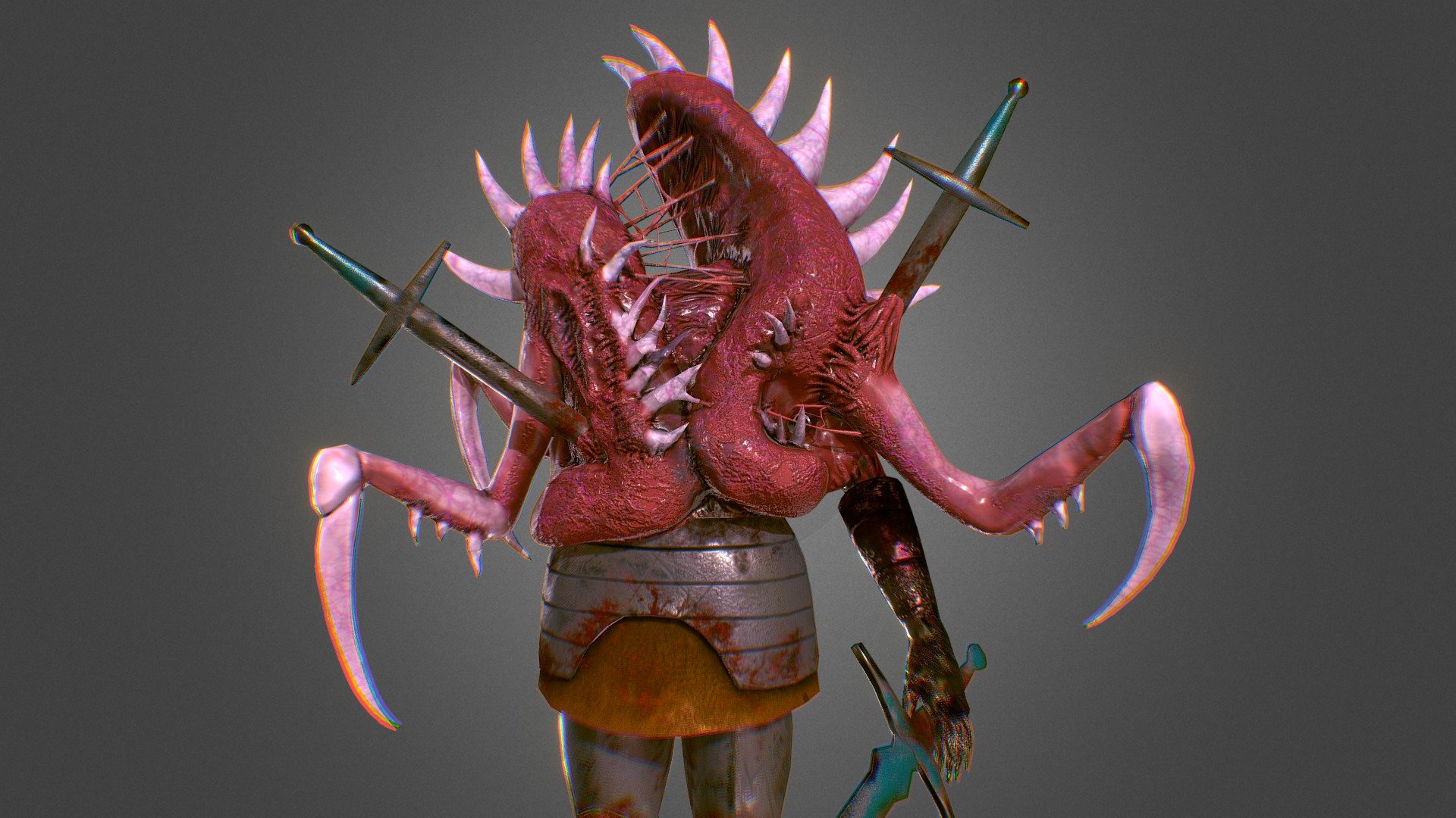 Spider Zombie - Scary Game Character - Download Free 3D model by ...