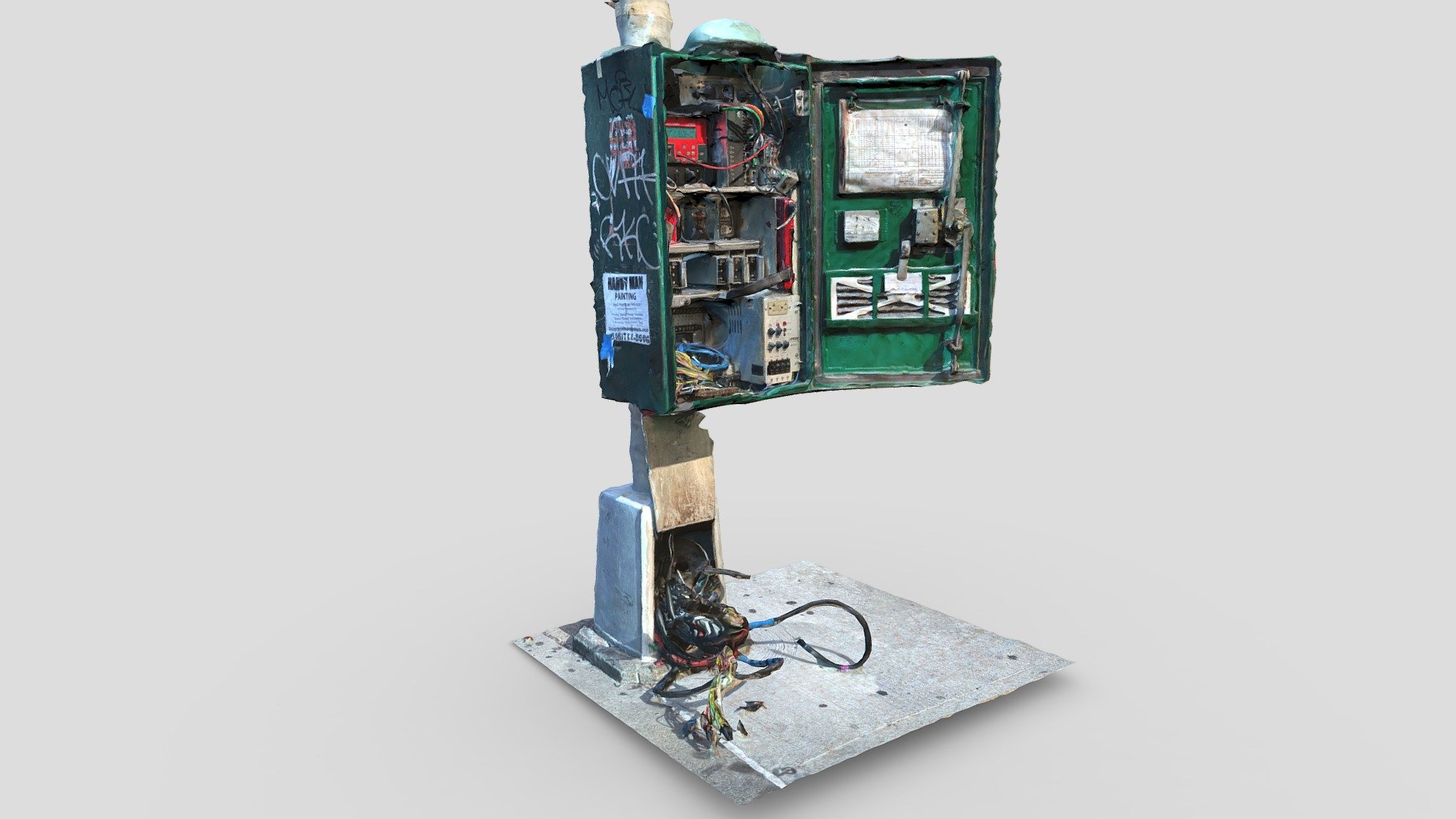 Exposed Traffic Light Box - 3D model by Stuart Rosenberg (@s2rosenberg ...