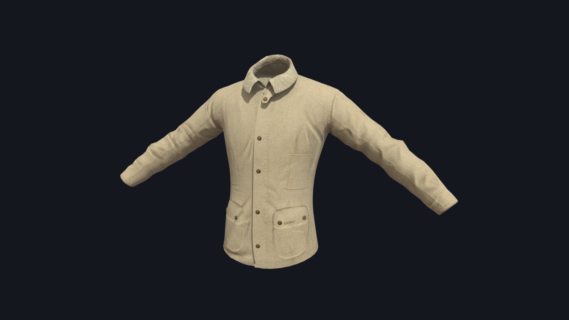 Jacket - 3D model by hdesauts [f033a9a] - Sketchfab