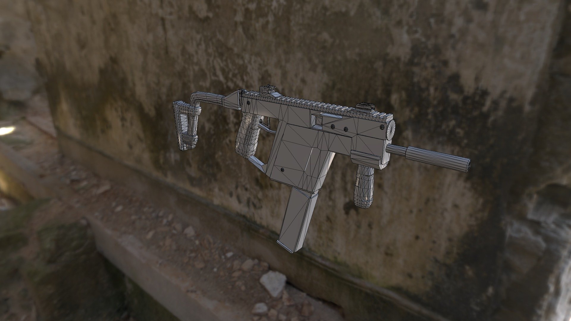 Vector smg - 3D model by stevennvh [f033c94] - Sketchfab