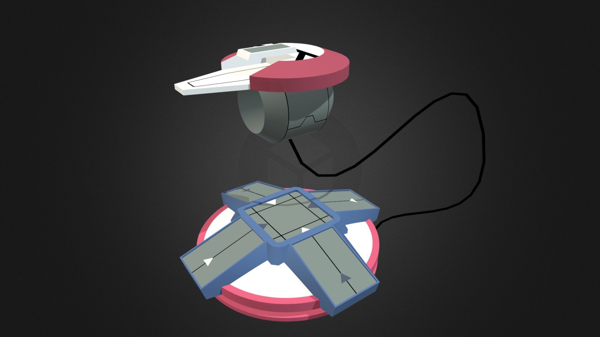 Duel Disk 1 - 3D model by Romilton.Peixoto [f034fa8] - Sketchfab