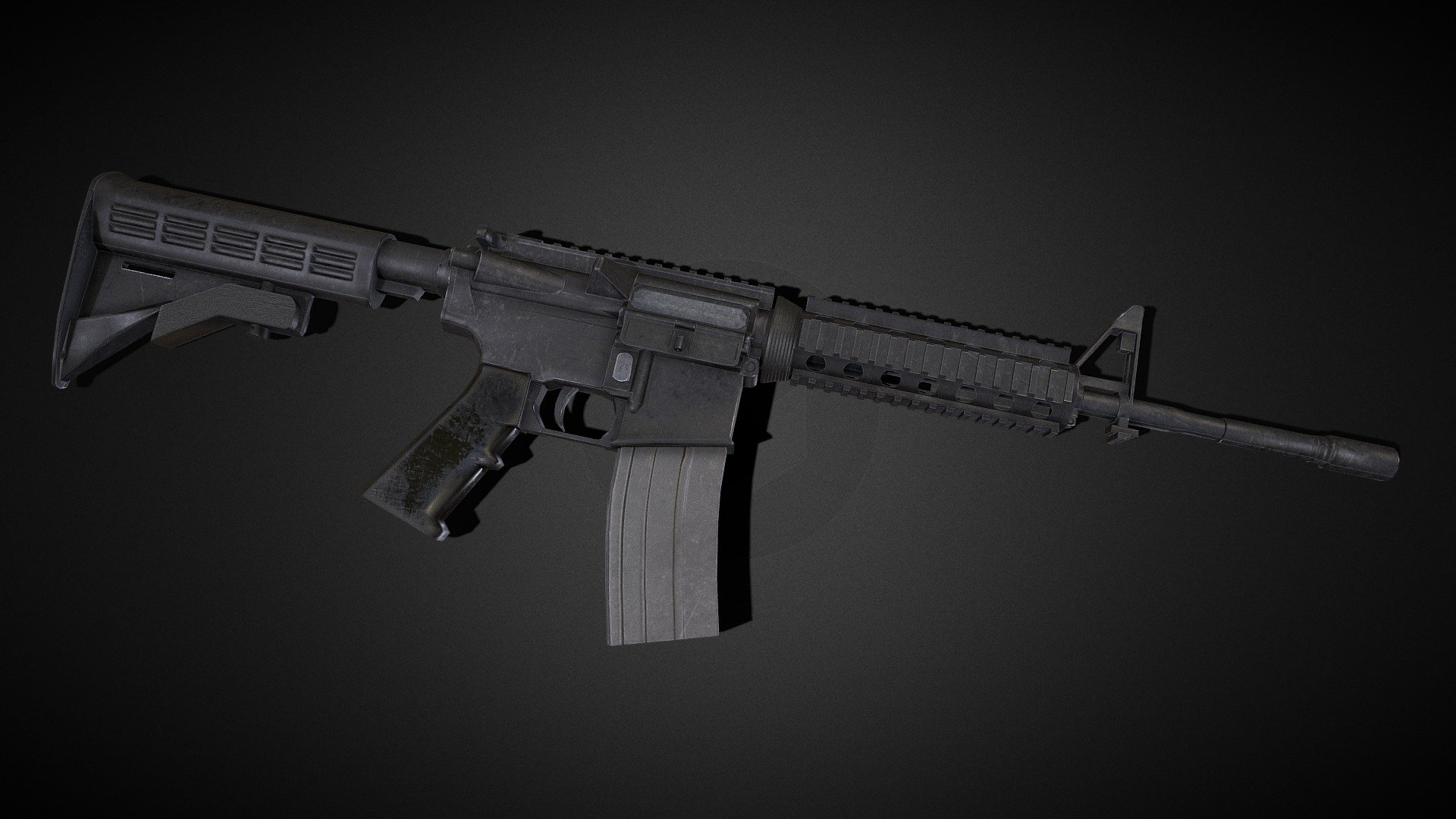 M4A1 - 3D model by mjhathaway [f037a50] - Sketchfab