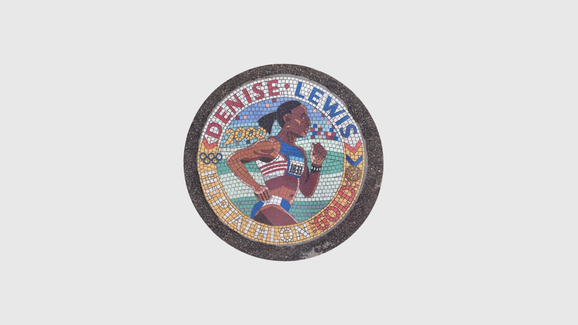 Denise Lewis mural - 3D model by Malakai [f039d09] - Sketchfab