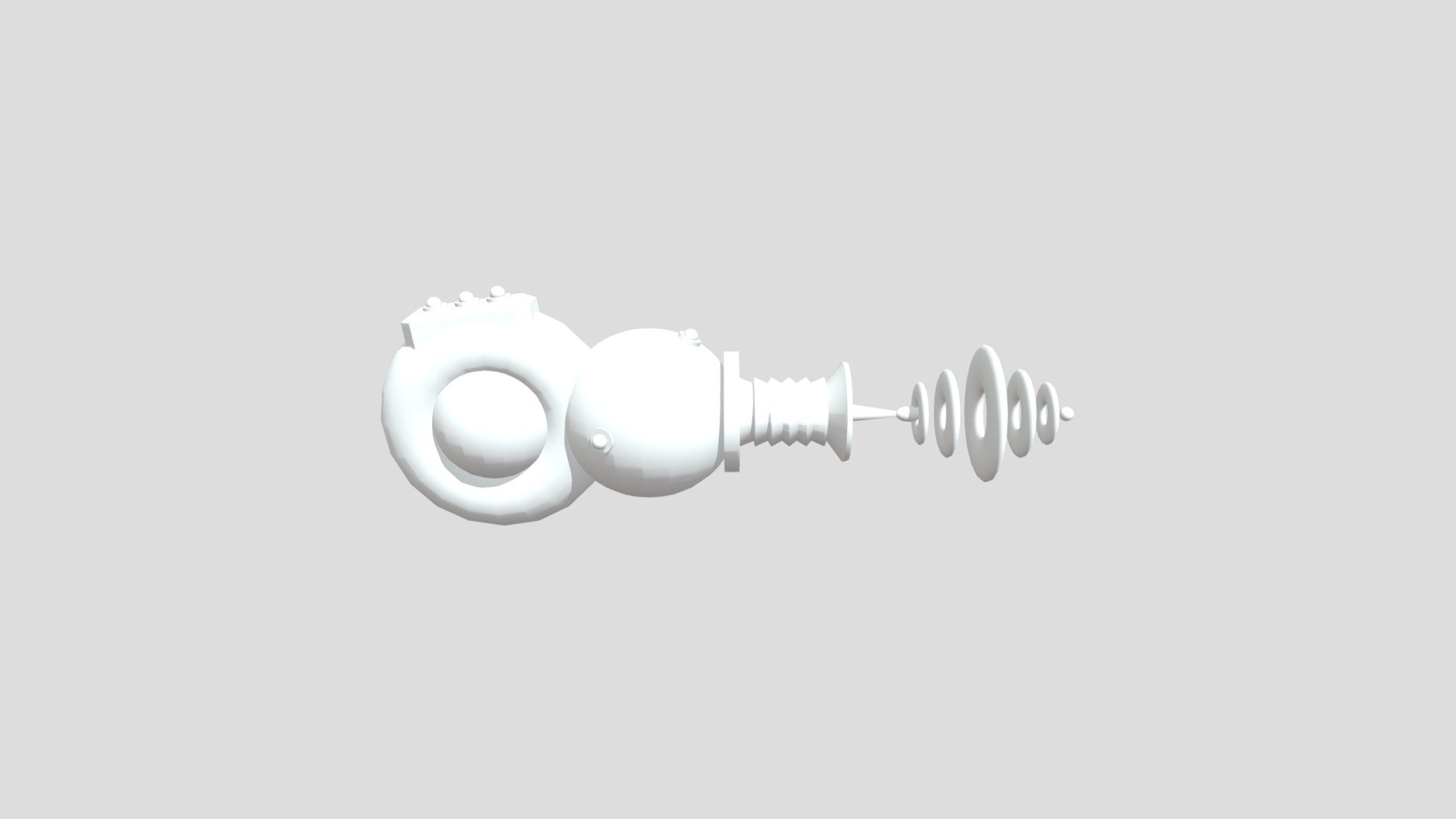 Ray Gun - Download Free 3D model by pp (@sweatysadpastadad) [f03ce96 ...