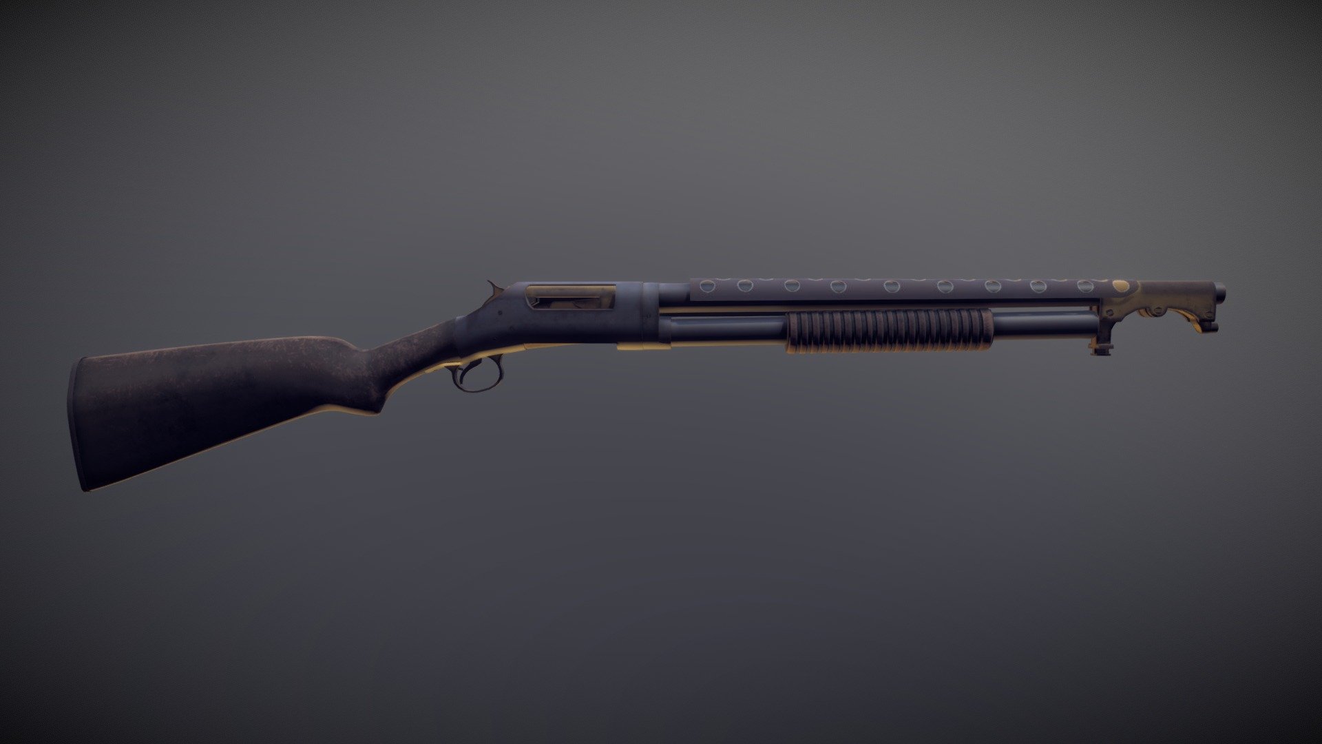 Trench Gun - 3D model by VilifiedVeronica [f03d1db] - Sketchfab