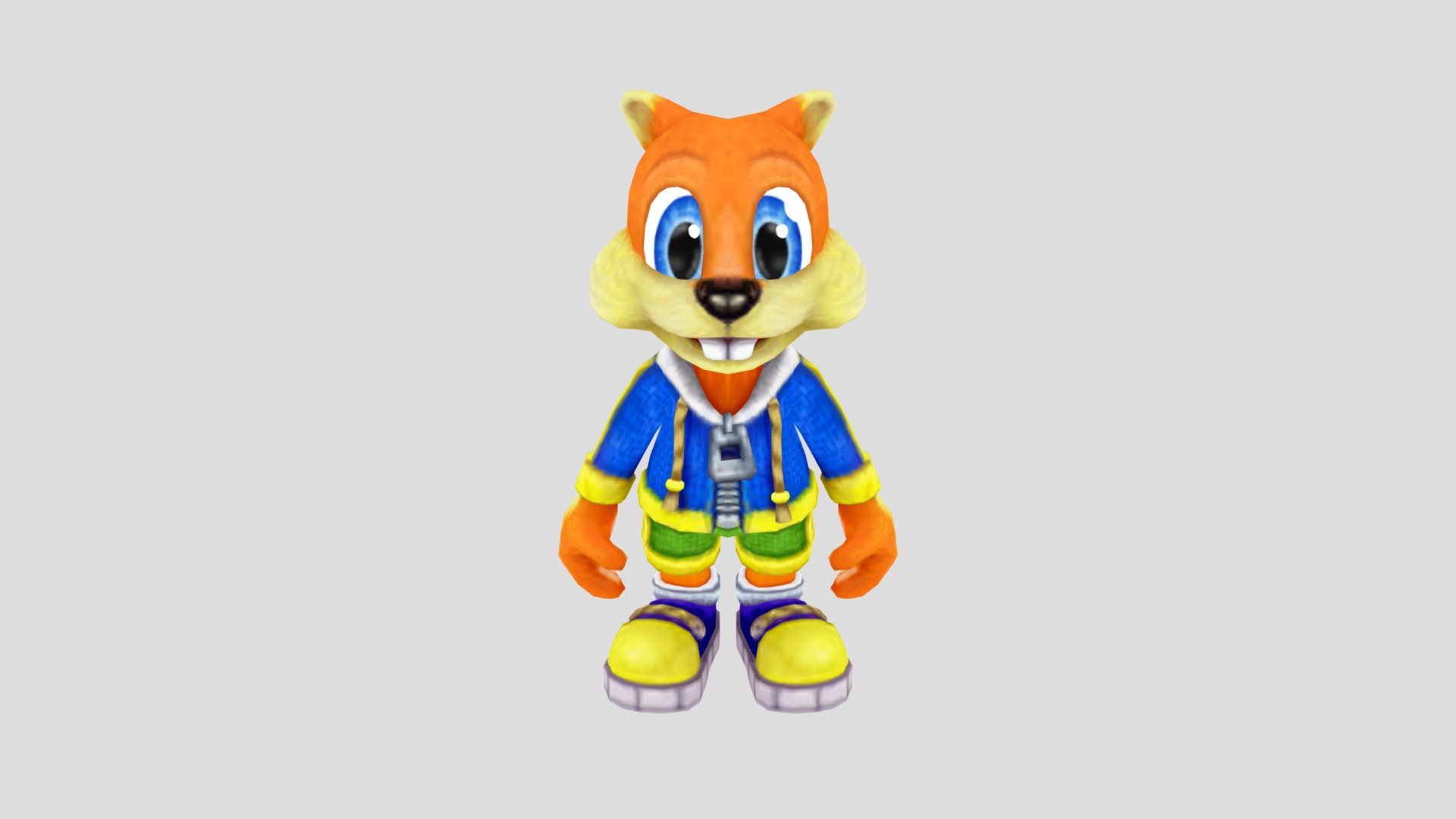 Conker no tail - 3D model by that1sonicfanhere [f03e5dd] - Sketchfab