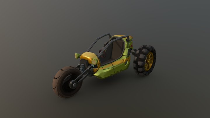 Three-wheeler 3D models - Sketchfab