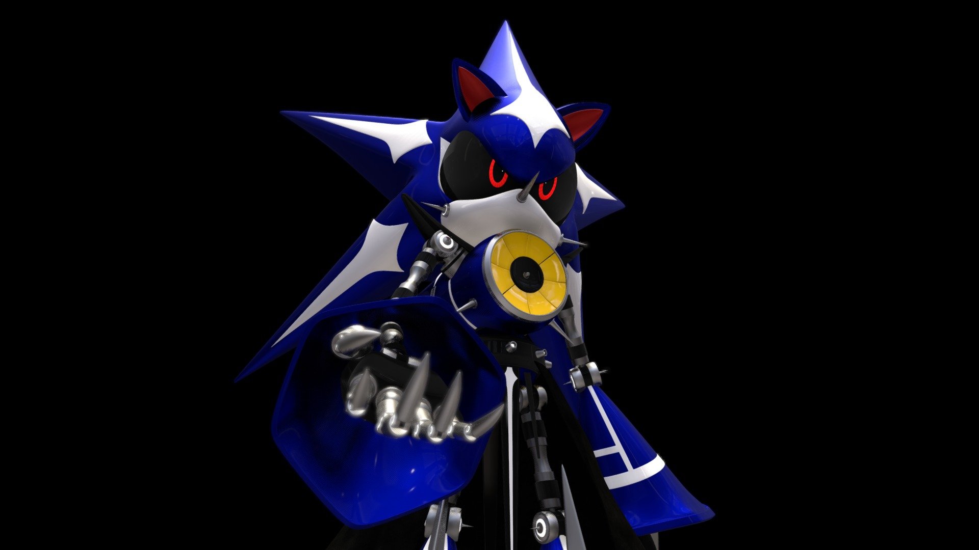Metal Sonic Neo - 2020 - 3D model by James Marro (@jamesmarro) [f03efba ...