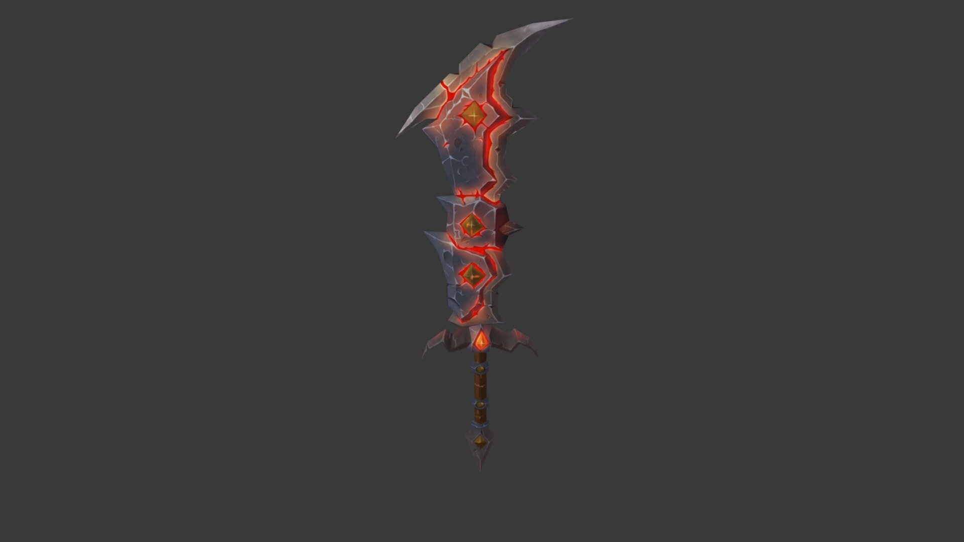 Cataclysmic Gladiator's Quickblade - 3D model by JeredXD [f03fc8d ...