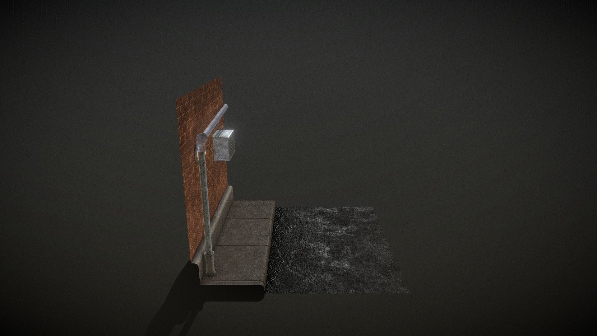 Alley - 3D model by James Lewis (@gojalgo) [f03fea7] - Sketchfab