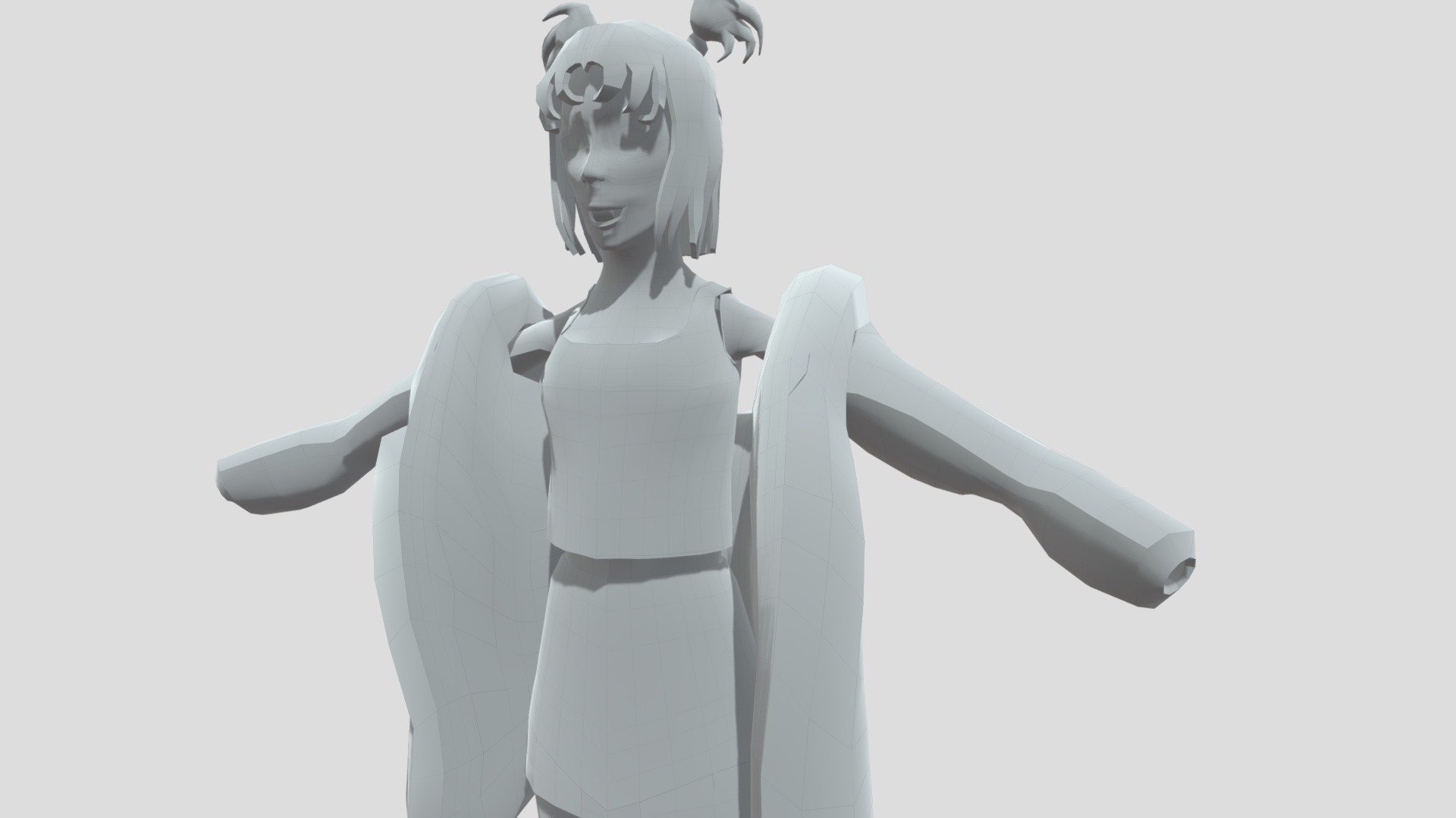 Creepy Girl - 3D model by ali123l [f041831] - Sketchfab