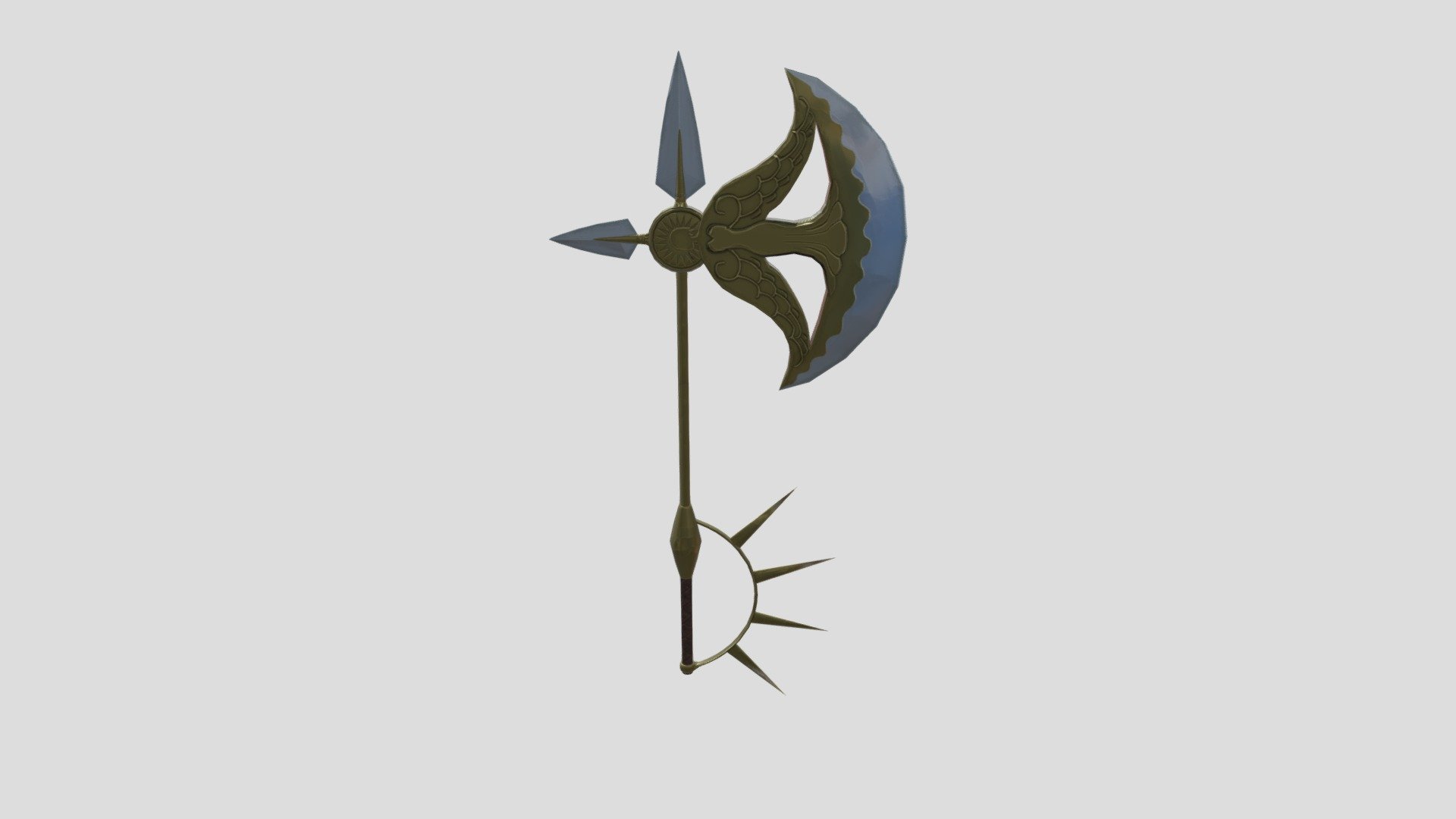 The Divine Axe Rhitta - 3D model by Katya (@Naelere) [f04199b] - Sketchfab