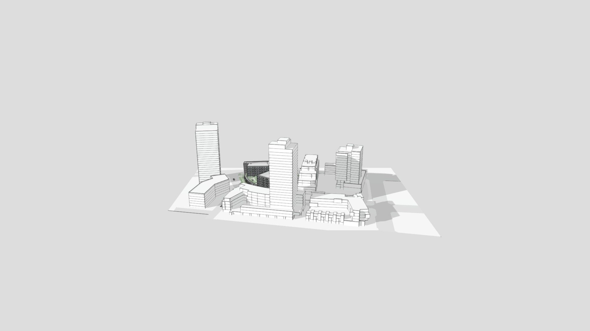 PARCEL 14 UDP MODEL - 3D model by YamamotoArchitectureInc [f041fd2 ...