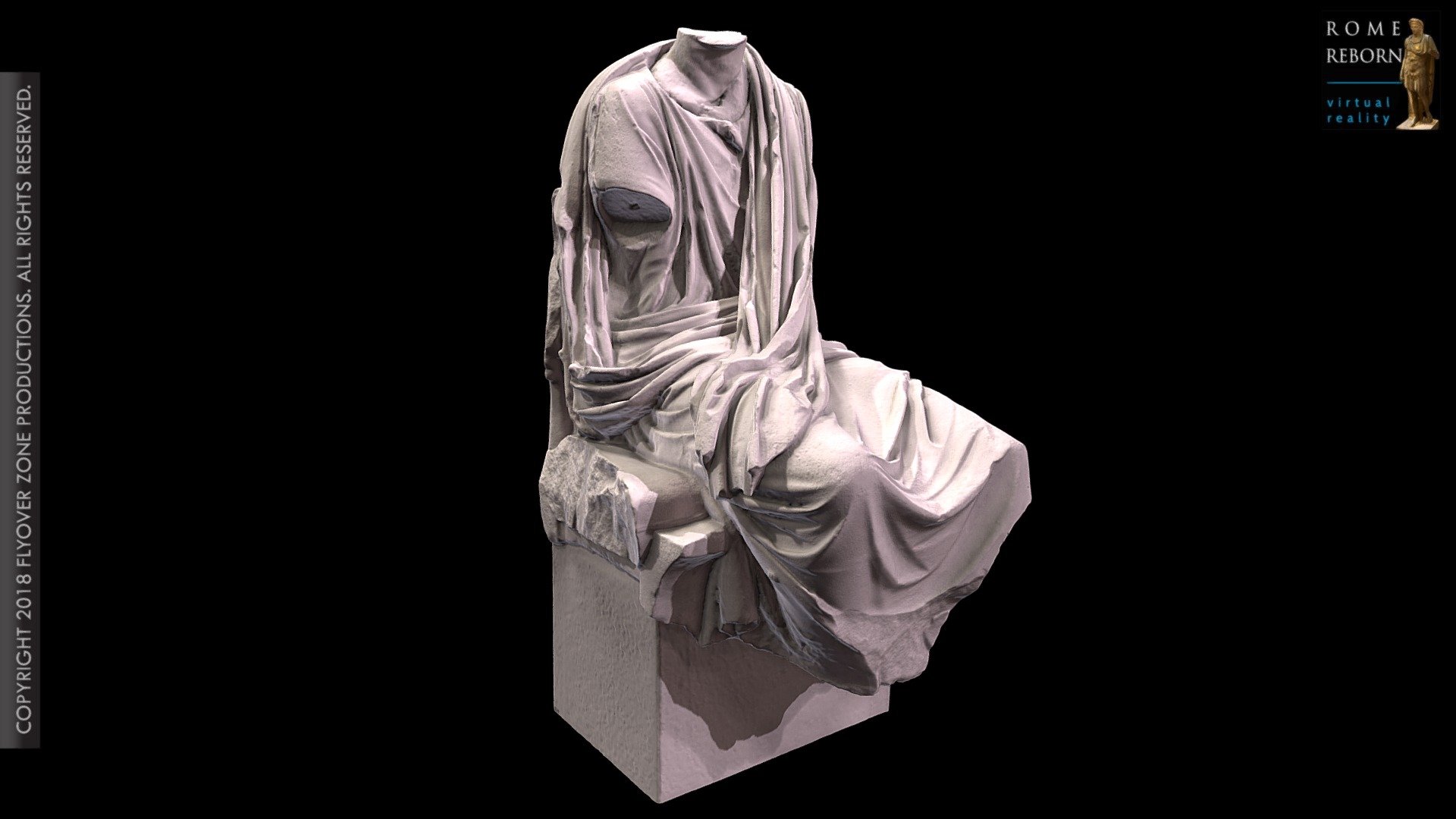 Menander, seated - 3D model by Flyover Zone (@FlyoverZone) [f042e40 ...