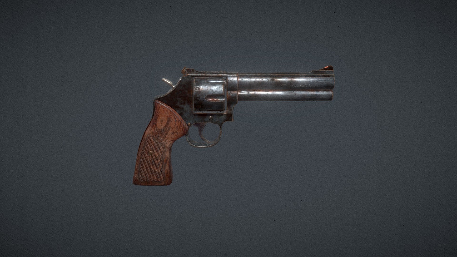 revolver - 3D model by ChoiAJeong [f043acd] - Sketchfab