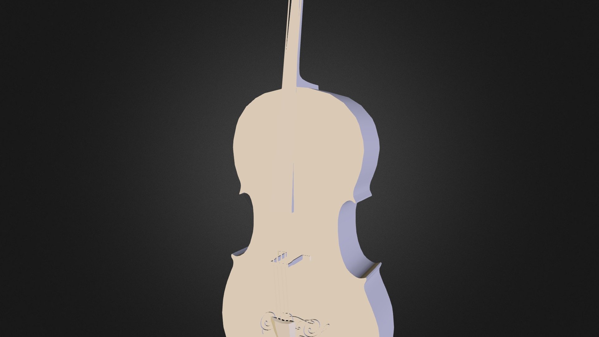 Cello - 3D model by laineylegacy [f04417f] - Sketchfab
