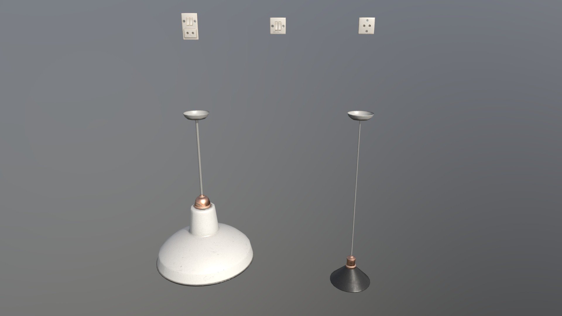 Kitchen Lamps - Download Free 3D model by Nicolai Kilstrup (@nkilstrup ...
