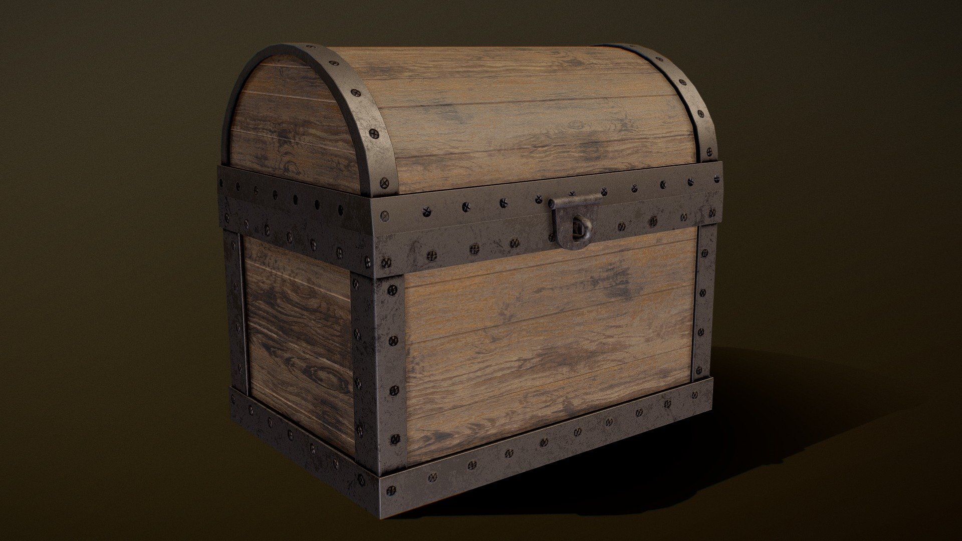 Wooden Chest For Game - 3D model by Gilded 8 (@Gilded_8) [f0465fe ...