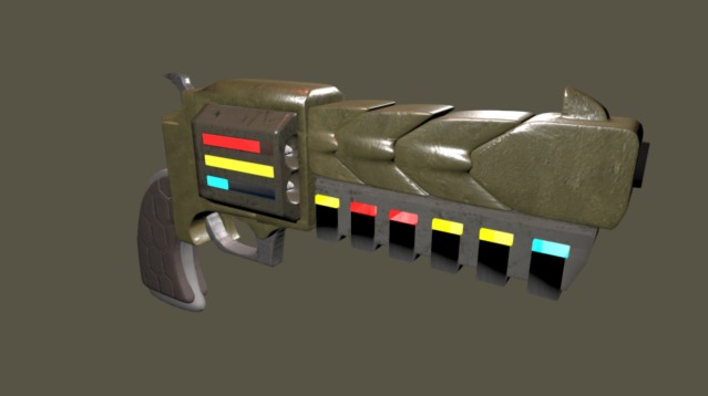 Peacemaker Revolver - 3D model by ETStudios [f046cb6] - Sketchfab