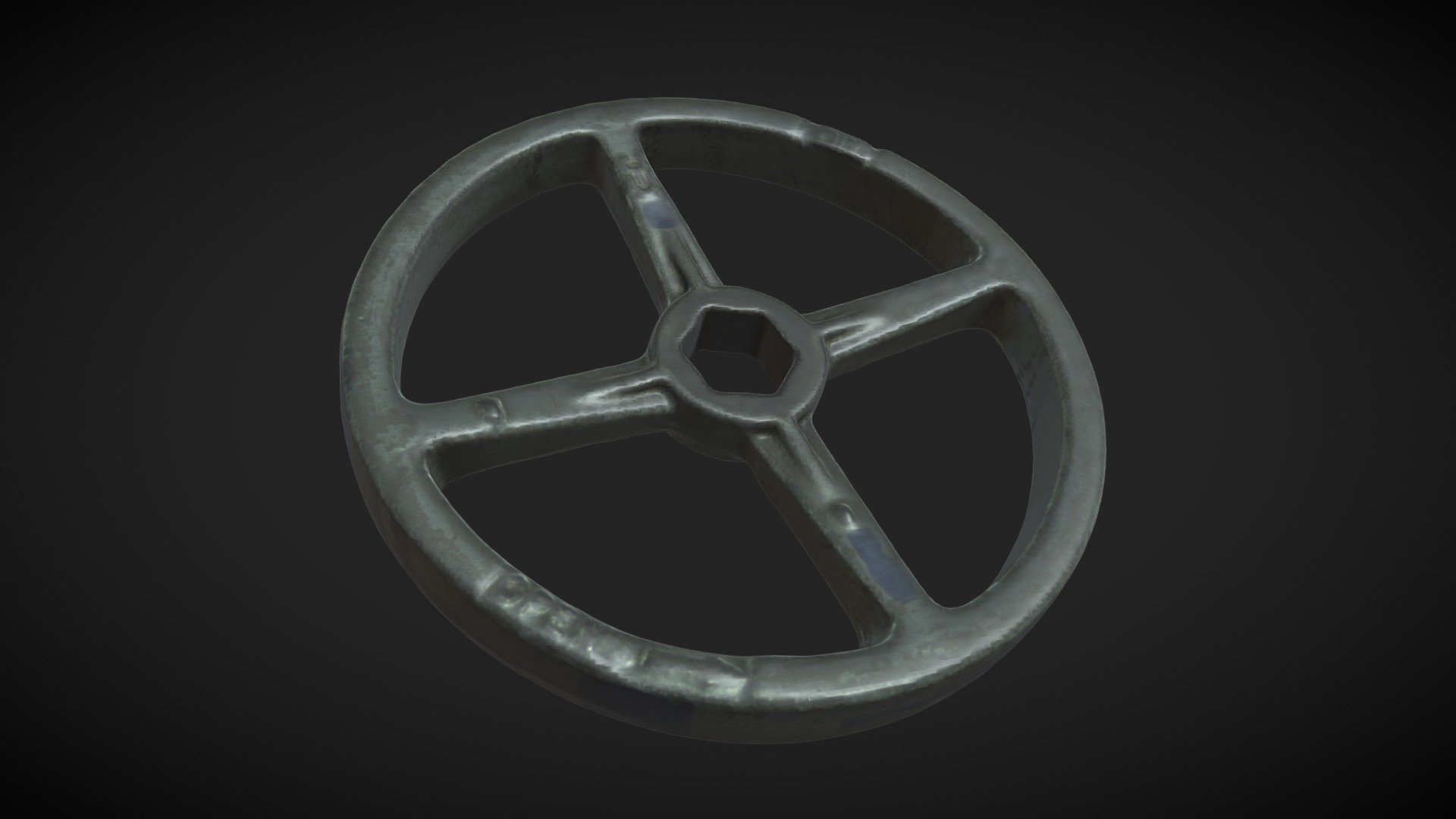 Valve - Wheel - 3D model by LuminousGroup [f048463] - Sketchfab