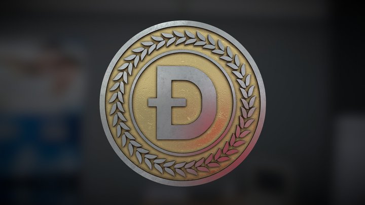 Dogecoin 3D models - Sketchfab