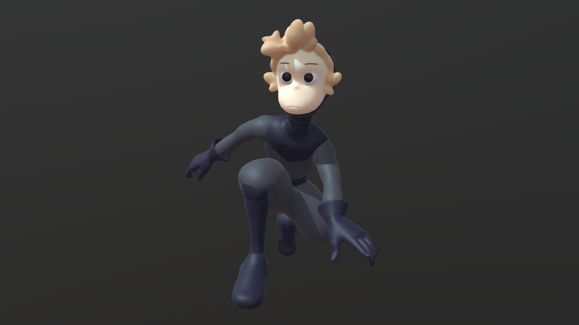 Ninja Pose - 3D model by CamCal [f04b283] - Sketchfab