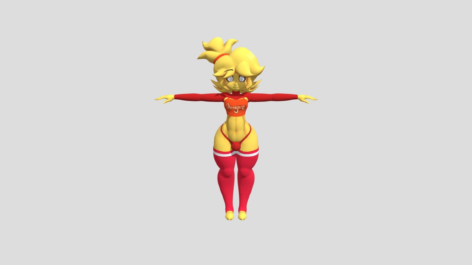 Femboy Chiku NO DOWNLOAD - 3D model by CryptiaCurves Is The GOAT (@FNCFAN000000001) [f04b37d ...