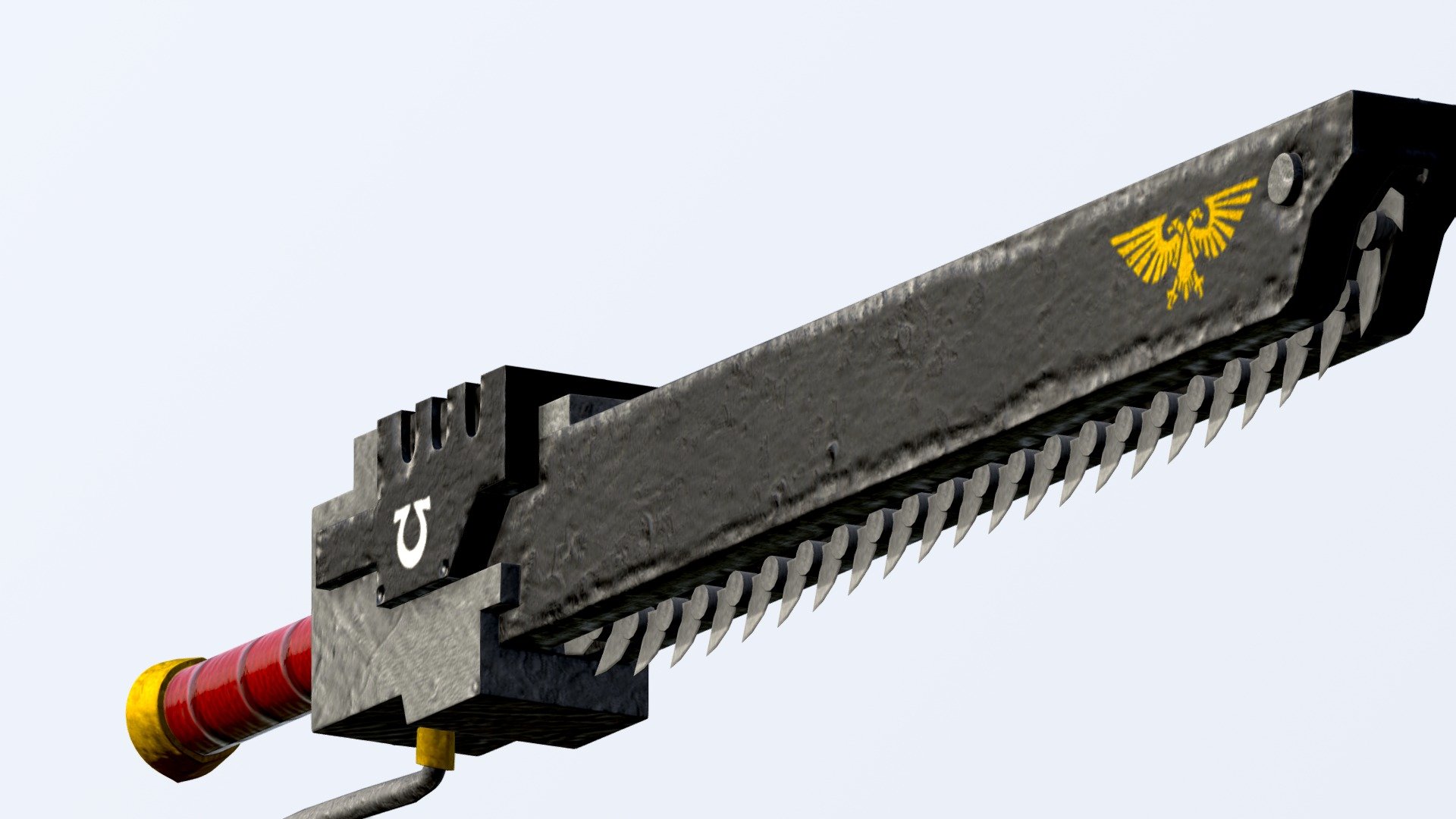 Loyalist Astartes Chainsword - 3D model by jameskudulis [f04c113 ...