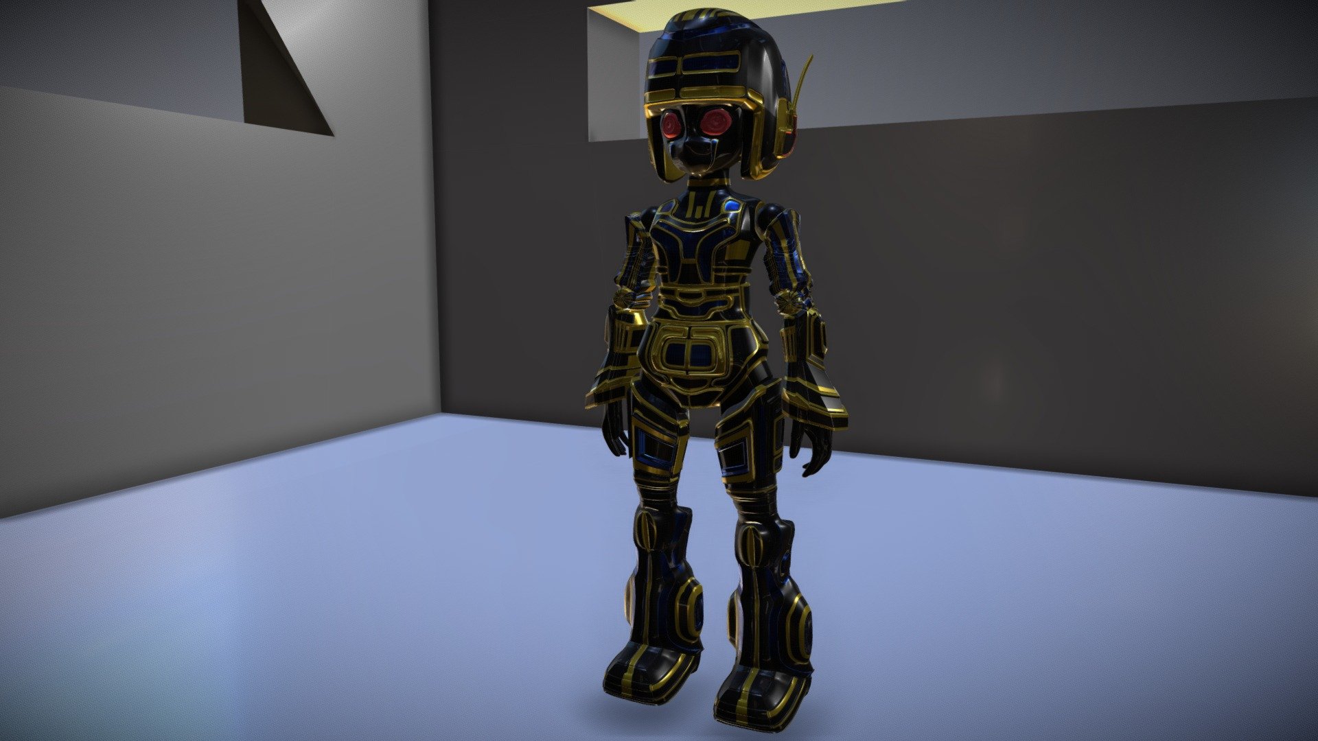 Android - 3D model by Xellius [f04cd19] - Sketchfab