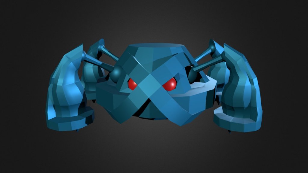 Metagross W.I.P. - 3D model by stojanovikmarko [f04e50a] - Sketchfab