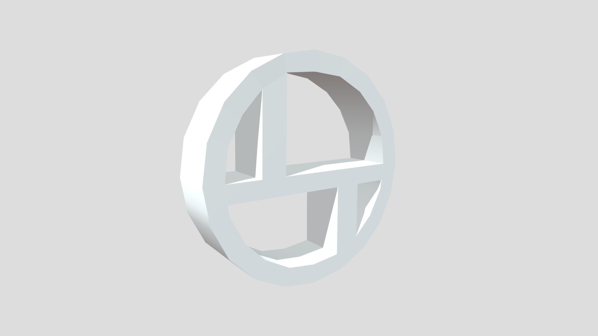 Round wall shelf - Download Free 3D model by ancacustura [f04fc85 ...