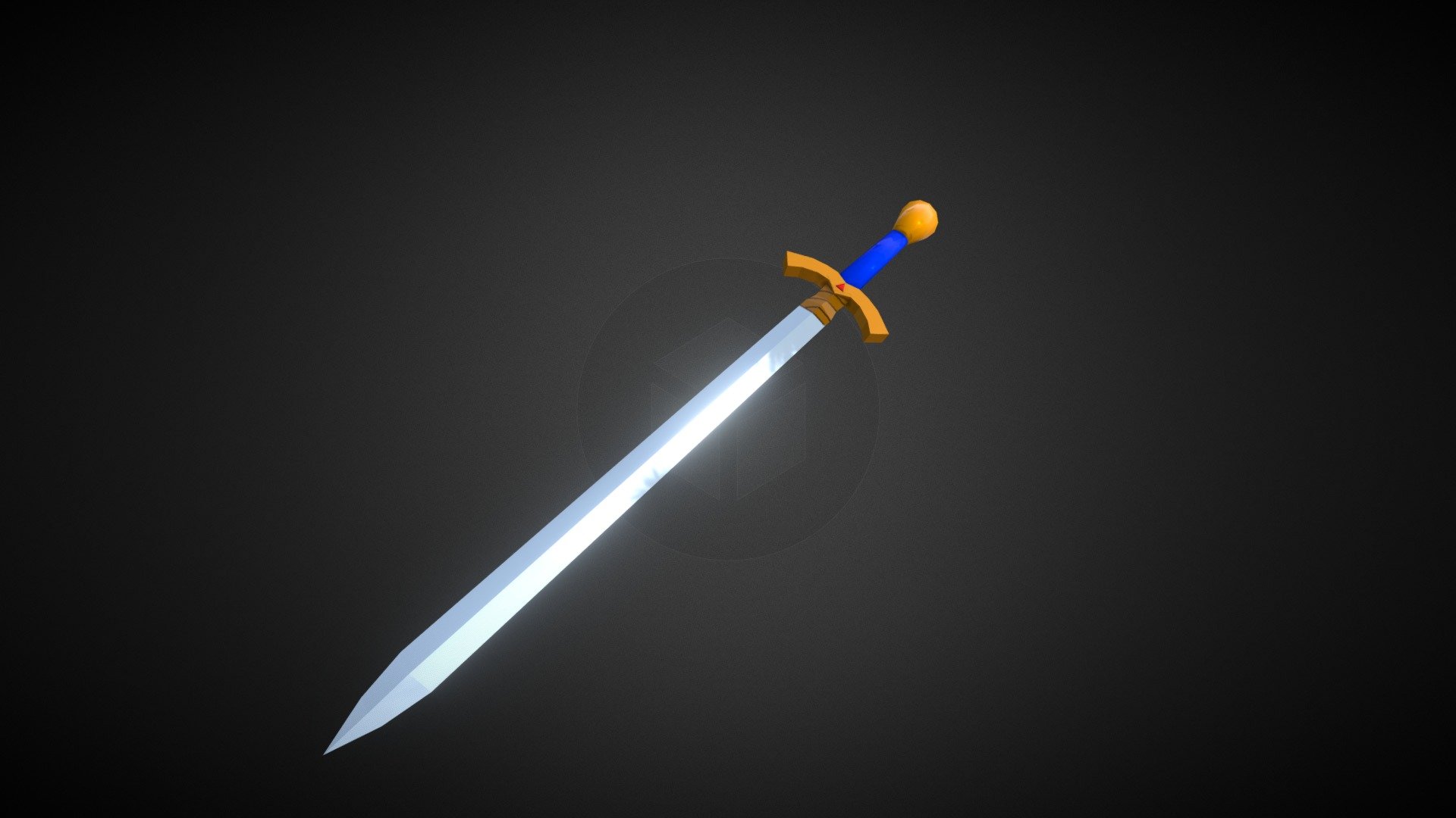 The Hero's Sword - 3D model by Milmac (@Milmac11) [f0506dd] - Sketchfab