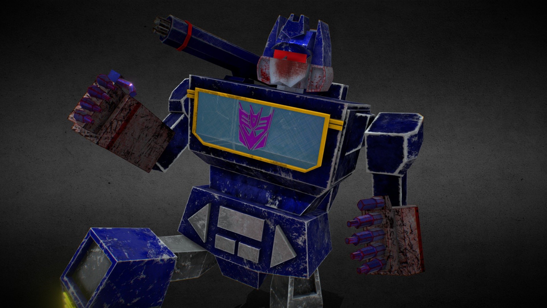 SOUND WAVE G1 - 3D model by ing.DanCB [f051852] - Sketchfab