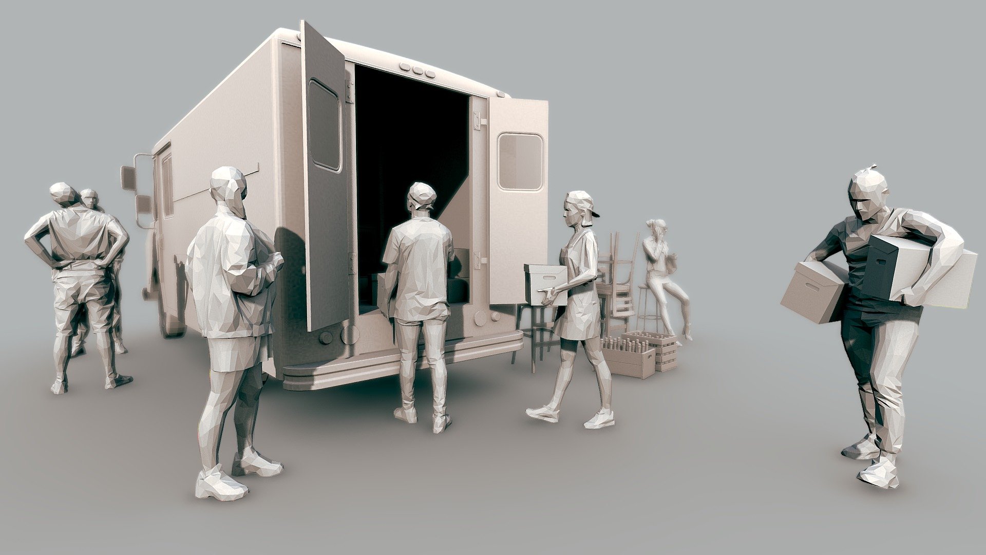 Event is Over - 3D model by kanistra [f053471] - Sketchfab