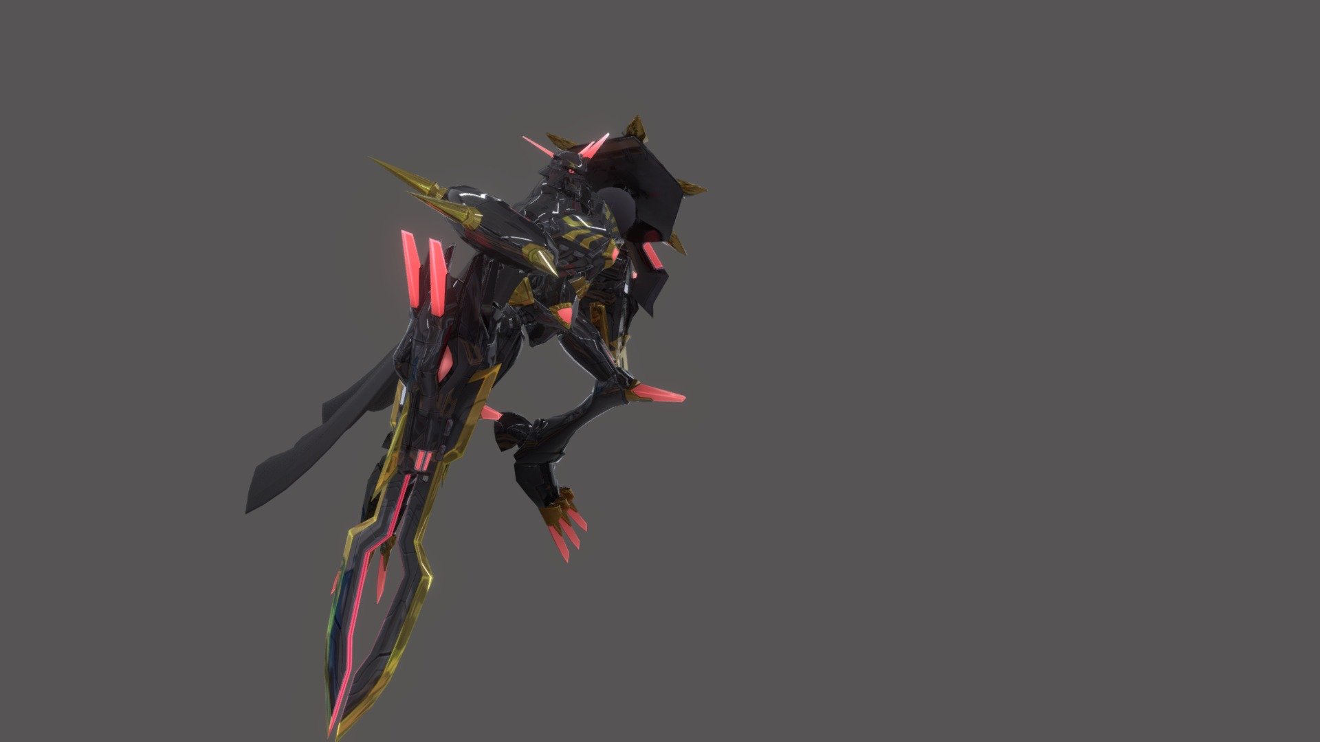 Omegamon Alter-B - Download Free 3D model by LorisC93 [f054ae3] - Sketchfab