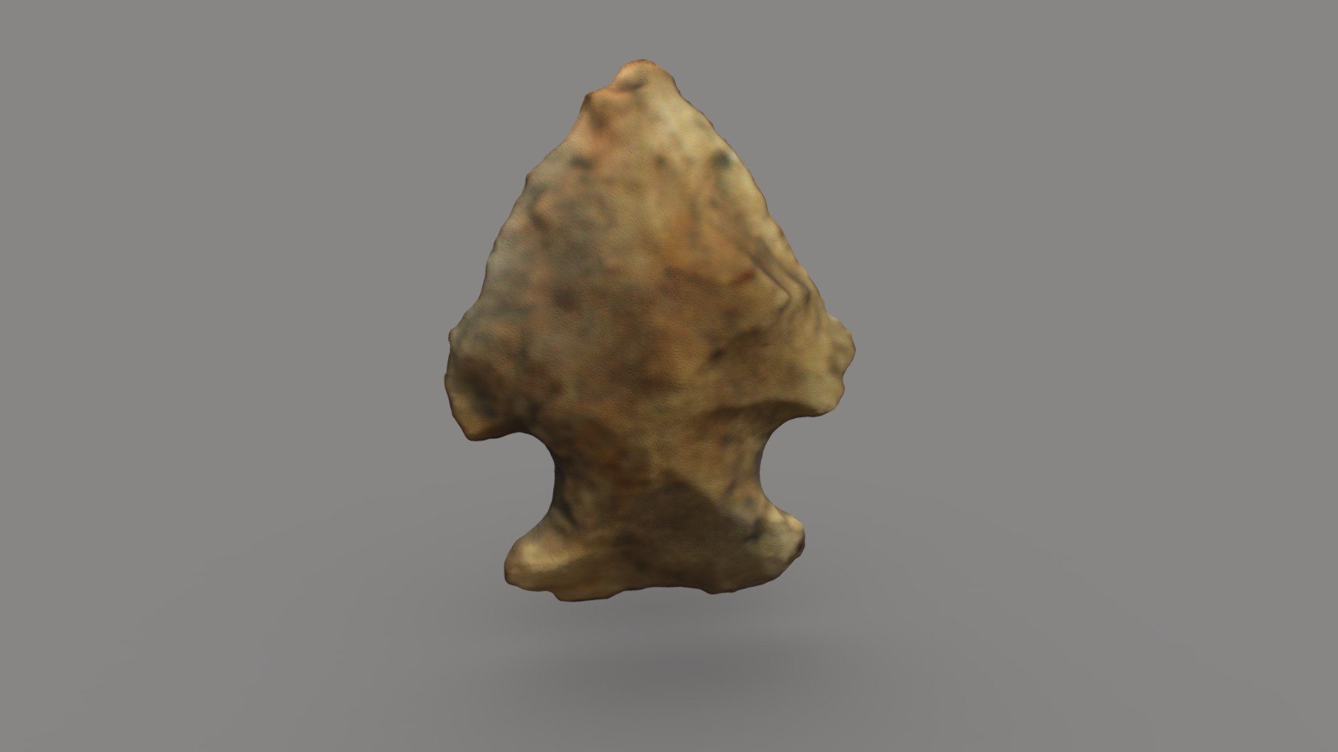 Jack's Reef Corner Notched Projectile Point - Download Free 3D model by ...