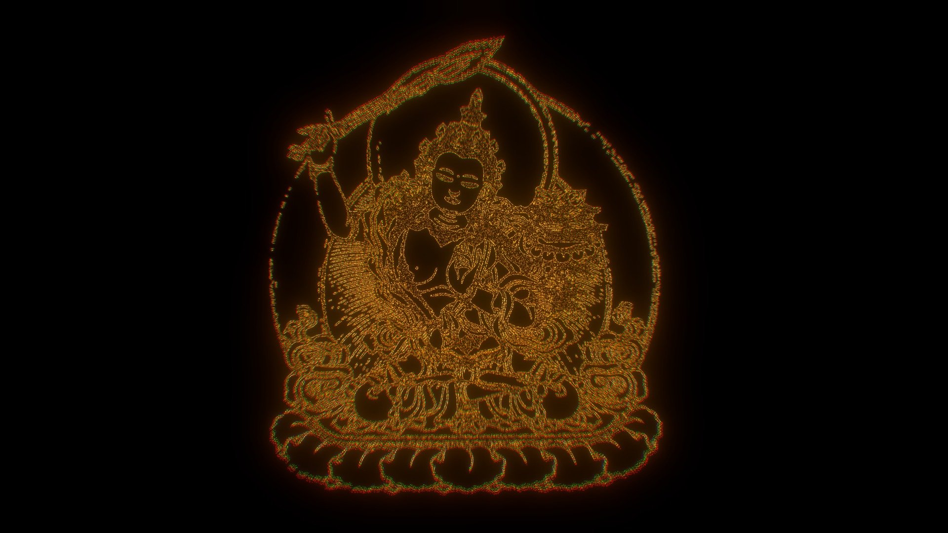 Manjushri मञ्जुश्री Hologram - Buy Royalty Free 3D model by 𝔼ℕ𝔼𝔸 𝕃𝔼 ...