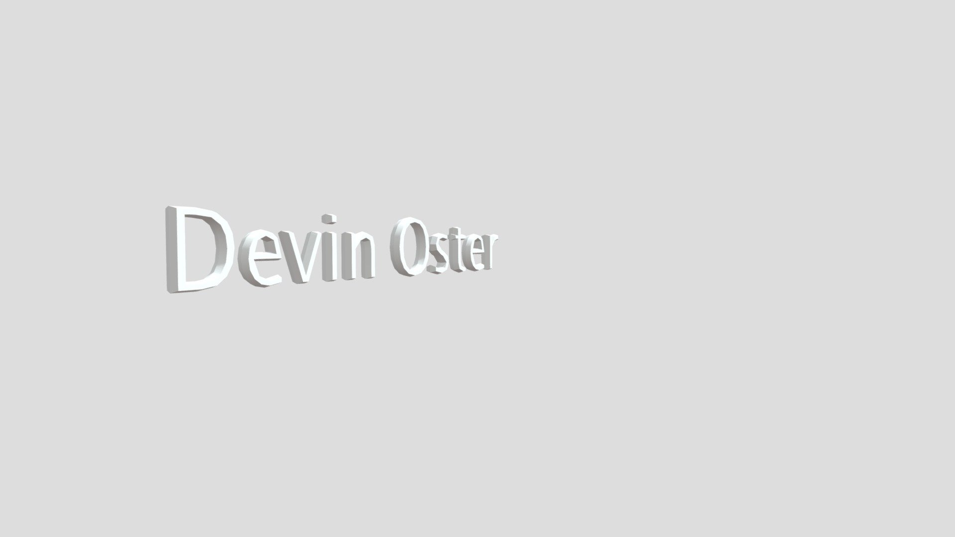 Maya Signature - Download Free 3D model by Devin O. (@osterd) [f055c26 ...