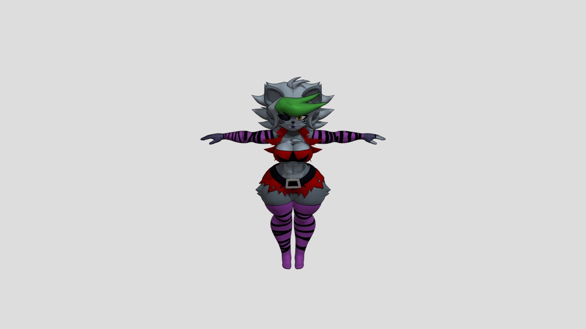 roxanne_wolf_fnia_3 - 3D model by Boxy (@boxy_the_gamer_01) [f056fc5 ...