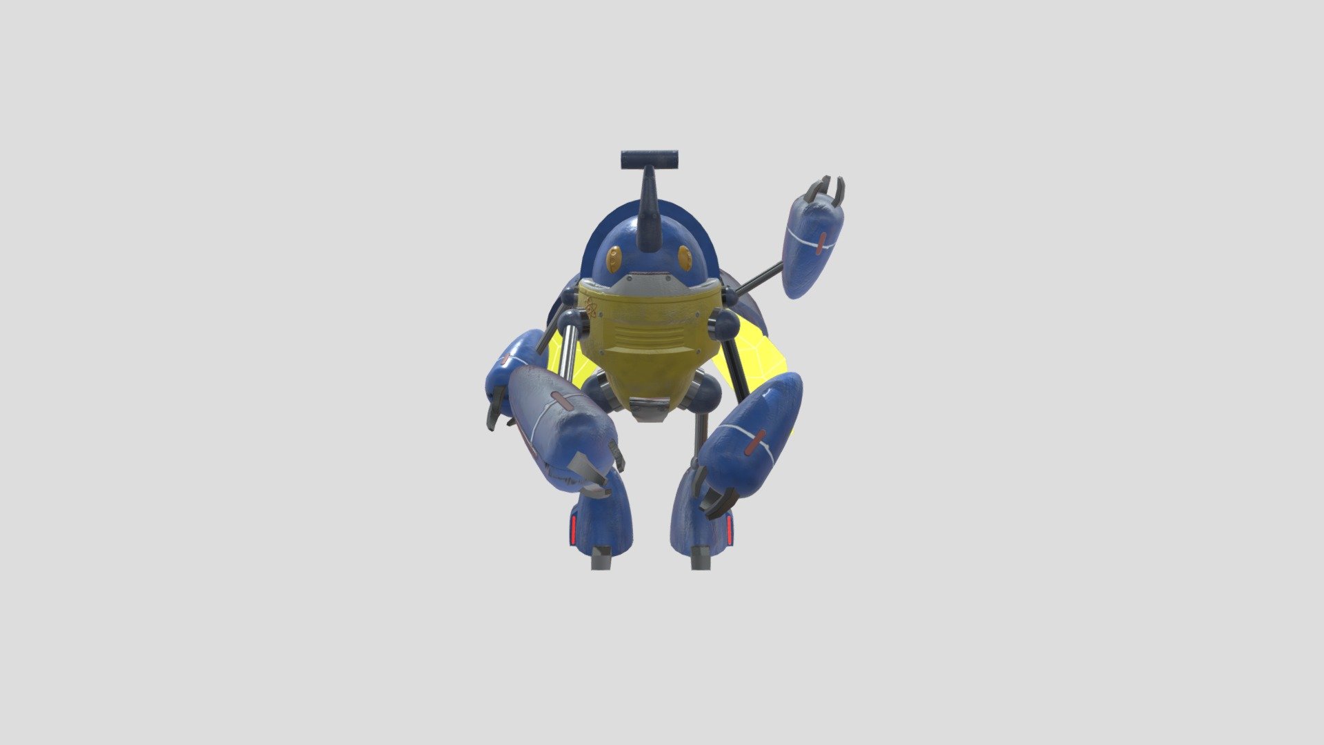 Ro!Bot - 3D model by Apw.Twr [f057628] - Sketchfab